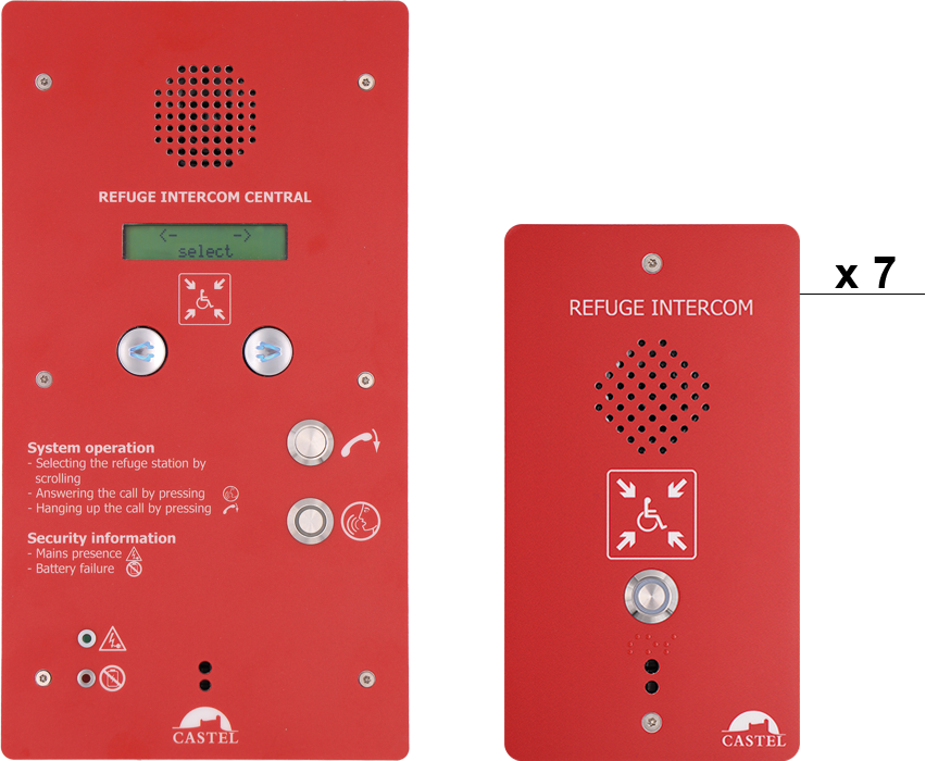 REFUGE PACK 7 - Castel, communication & security