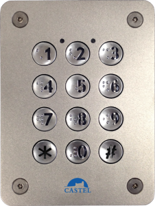 CLAVIER WIEGAND BRAILLE - Castel, communication et sécurité